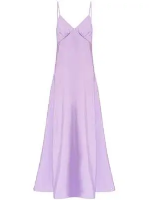 Maison Kitsuné Sleeveless Flared Dress