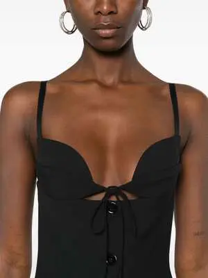 NENSI DOJAKA Button-up Mini Dress
