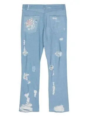 Collina Strada Sequin-embellished Jeans