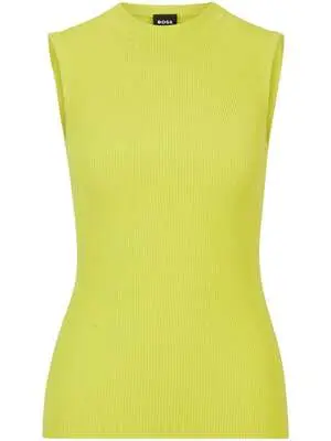 BOSS Sleeveless Ribbed Top