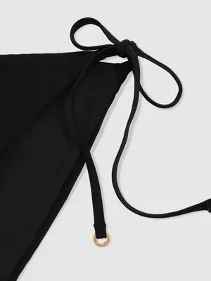 REISS Riah Bikini Bottom - Black