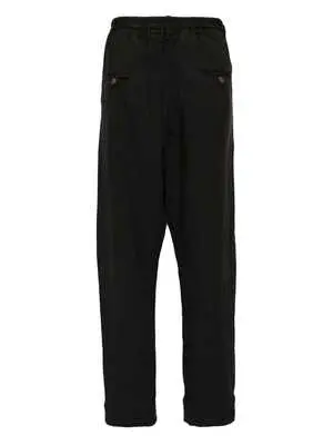 POÈME BOHÉMIEN Linen Straight Trousers