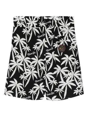 MAUNA KEA Palm Tree-print Track Shorts