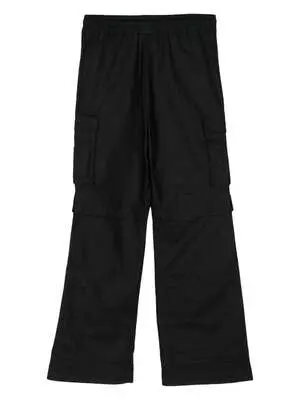 MAUNA KEA Straight-leg Cargo Trousers - Black