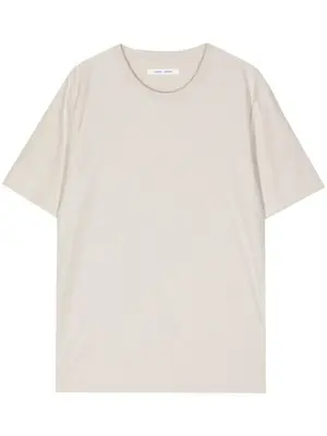 SAMSOE SAMSOE Odin Crew-neck T-shirt - Neutrals
