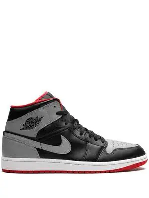 JORDAN 1 Mid Bred Shadow Sneakers