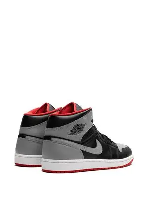 JORDAN 1 Mid Bred Shadow Sneakers