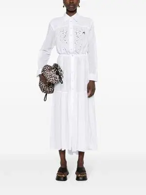 Pinko Dolce Vita Maxi Shirt Dress