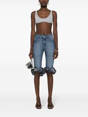 Coperni Mid-rise Cropped Jeans