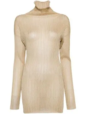 Fabiana Filippi Lurex Jumper - Gold