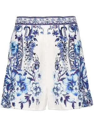 Camilla Slit Shorts For Women