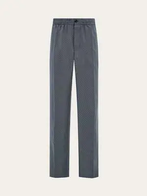 FERRAGAMO Pajama Trouser - Blue