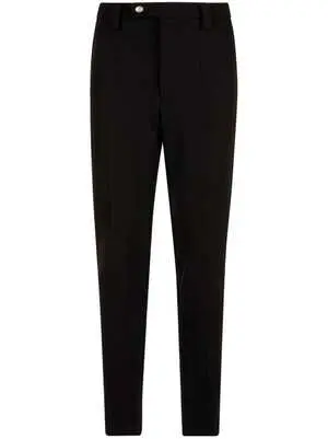 Bally Slim-fit Trousers With Logo Tag