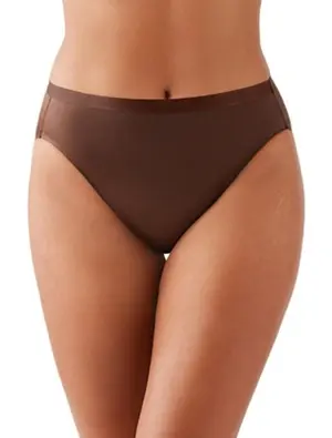 Wacoal Inner Sheen Hi-cut Roebuck Chocolate Martini