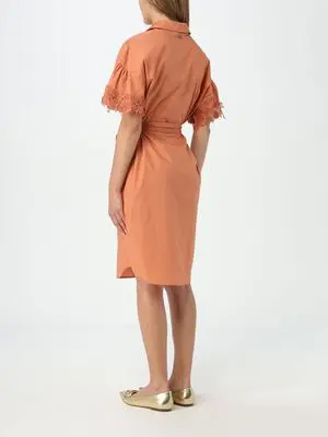 TWINSET Shirt Dress With Lace Detail