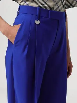 Burberry Tailored Wide Leg Pants - Blue