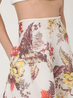 Zimmermann Printed Maxi Skirt