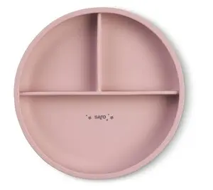 SARO BY KALENCOM Saro Food & Fun 3 Compartment Plate - One-color