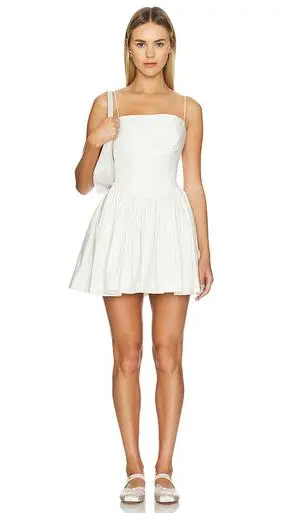L'academie Simone Mini Dress - Ivory