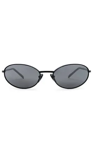 Prada Oval Sunglasses - Black