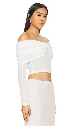 SNDYS Madrid Off-shoulder Top