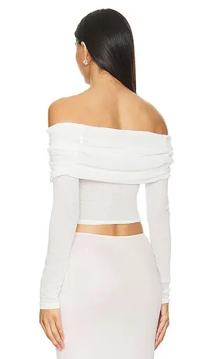 SNDYS Madrid Off-shoulder Top