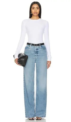 Cotton Citizen Verona Crewneck Long Sleeve - White