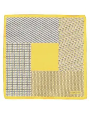Zegna Man Ties & Bow Ties Orange Size - Silk Yellow