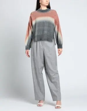 High Knitted Mid-weight Sweater