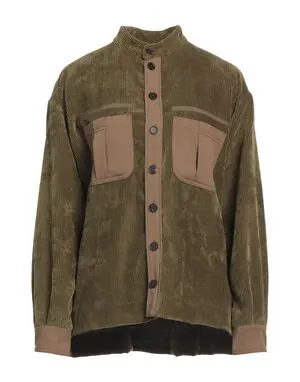 High Corduroy Military Shirt