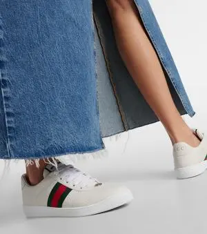 Gucci Screener Leather Sneakers