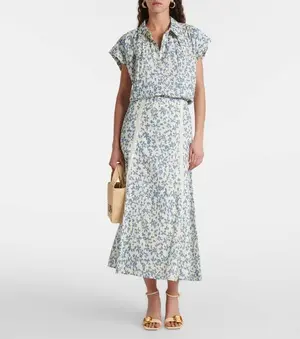Velvet By Graham & Spencer Paulette Floral Cotton Blouse