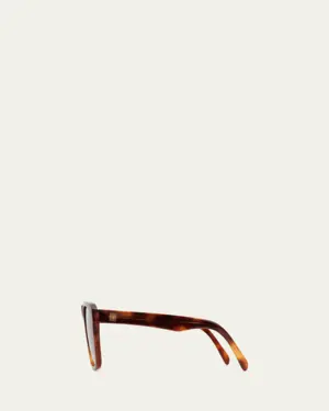 TOTEME The Navigator Square Sunglasses - Havana