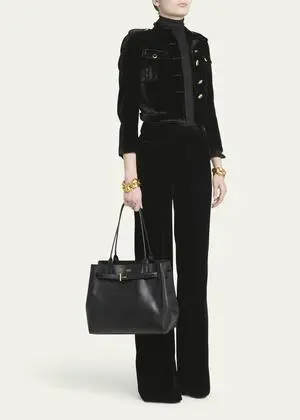TOM FORD Audrey Medium Tote Bag - Black