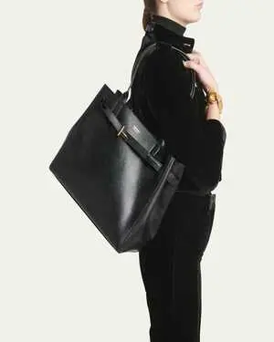 TOM FORD Audrey Medium Tote Bag - Black