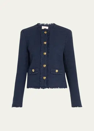 Cinq À Sept Christie Tweed Jacket - Sahara