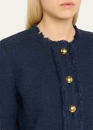 Cinq À Sept Christie Tweed Jacket - Sahara