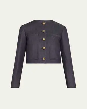 Altuzarra Bernadette Denim Jacket
