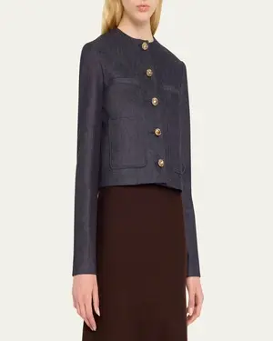 Altuzarra Bernadette Denim Jacket