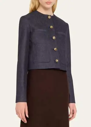 Altuzarra Bernadette Denim Jacket