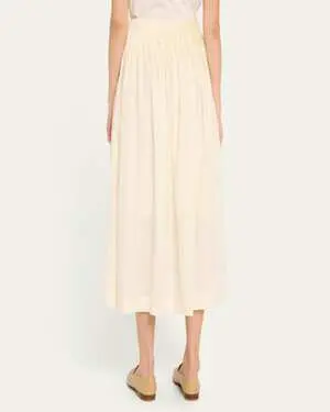 LOULOU STUDIO Artemis Pleated Maxi Skirt