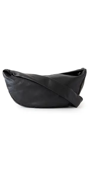 ST. AGNI Soft Crescent Lambskin Shoulder Bag