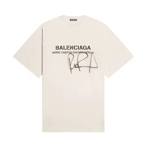 Balenciaga Oversized T-shirt - White