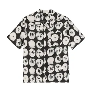 StÜssy Hand Drawn Dot Shirt - Black