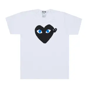 Play Comme Des Garcon Heart Graphic T-shirt