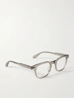 Garrett Leight Sherwood Square-frame Optical Lenses