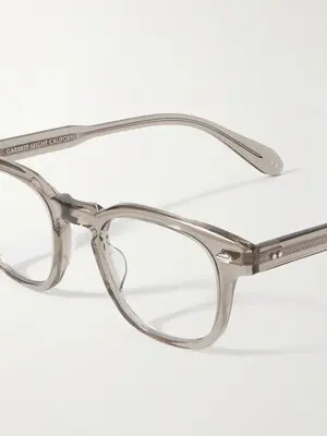 Garrett Leight Sherwood Square-frame Optical Lenses