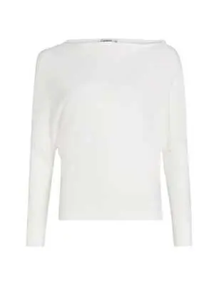 Simkhai Lavina Wool-blend Off-the-shoulder Sweater Ivory
