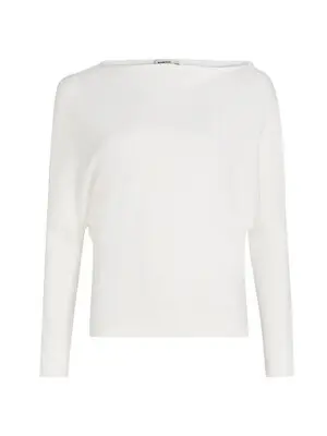 Simkhai Lavina Wool-blend Off-the-shoulder Sweater - Ivory