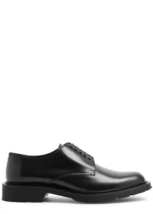 Saint Laurent Vaughn Leather Derby Shoes